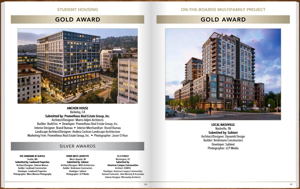 Subtext Celebrates Two Wins at the Best in American Living™ Awards